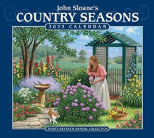 john sloane's country seasons 2023 deluxe wall calendar