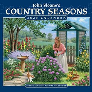 John Sloane's Country Seasons 2023 Deluxe Wall Calendar