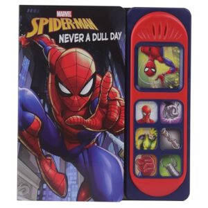 marvel spider-man - never a dull day sound book - pi kids (play-a-sound)