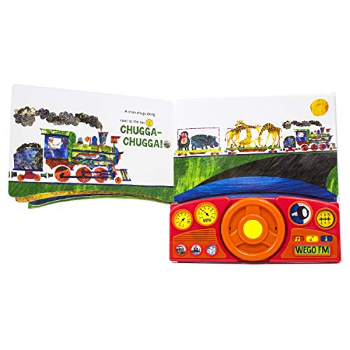 World of Eric Carle, Here we Go Little Steering Wheel Sound Book - PI Kids (The World of Eric Carle)