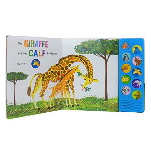 World of Eric Carle, Animal Babies 10-Button Sound Book - PI Kids (Play-A-Sound Books)