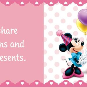 Disney Minnie Mouse - My First Library Board Book Block 12-Book Set - Great for Teaching First Words - PI Kids