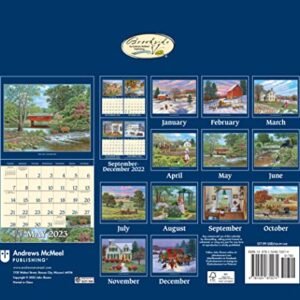 John Sloane's Country Seasons 2023 Deluxe Wall Calendar