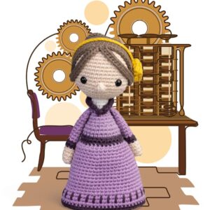 More Crochet Iconic Women: Amigurumi patterns for 15 incredible women who changed the world