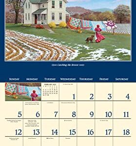 John Sloane's Country Seasons 2023 Deluxe Wall Calendar