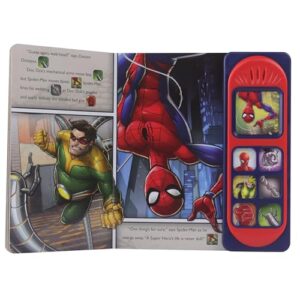 Marvel Spider-man - Never a Dull Day Sound Book - PI Kids (Play-A-Sound)