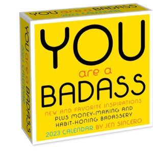 You Are a Badass 2023 Day-to-Day Calendar