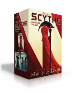 the arc of a scythe paperback trilogy (boxed set): scythe; thunderhead; the toll