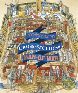 stephen biesty's cross-sections man-of-war (dk stephen biesty cross-sections)