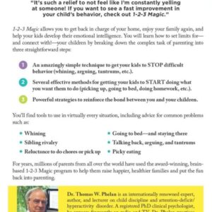 1-2-3 Magic: Gentle 3-Step Child & Toddler Discipline for Calm, Effective, and Happy Parenting (Positive Parenting Guide for Raising Happy Kids)