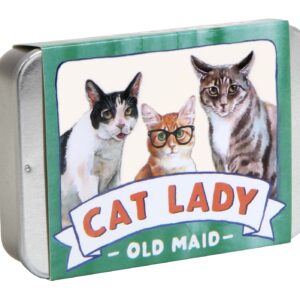 Cat Lady Old Maid (Cat Gifts for Cat Lovers, Cat Themed Card Game)