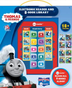 thomas & friends - me reader electronic reader and 8-book library - pi kids (story reader me reader)