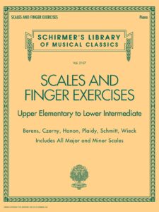 scales and finger exercises: schirmer library of classic volume 2107 (schirmer's library of musical classics, 2107)