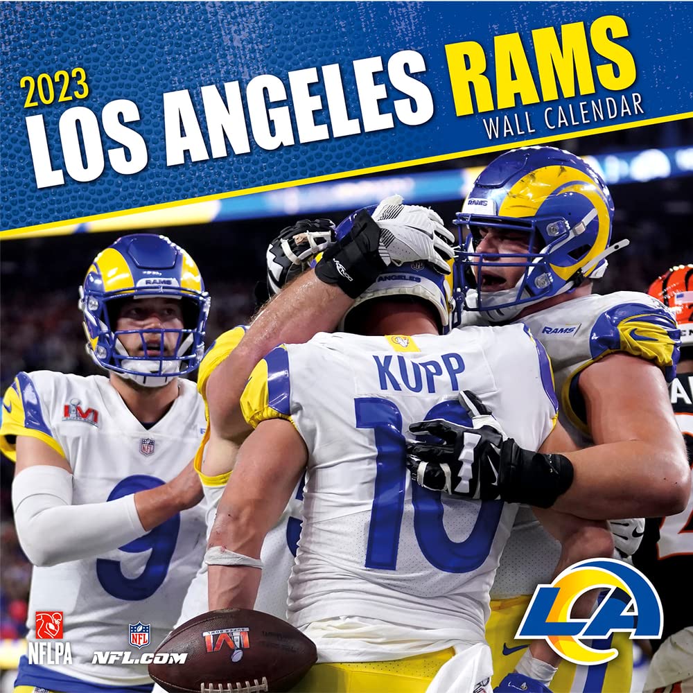 Los Angeles Rams 2023 12x12 Team Wall Calendar