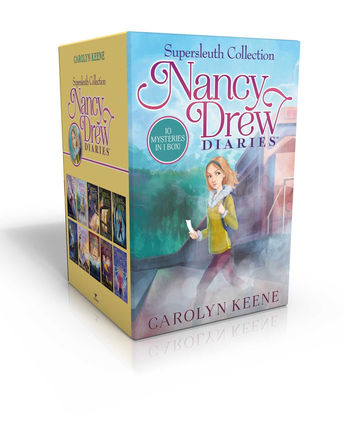 Nancy Drew Diaries Supersleuth Collection (Boxed Set): Curse of the Arctic Star; Strangers on a Train; Mystery of the Midnight Rider; Once Upon a ... Clue at Black Creek Farm; A Script for Danger