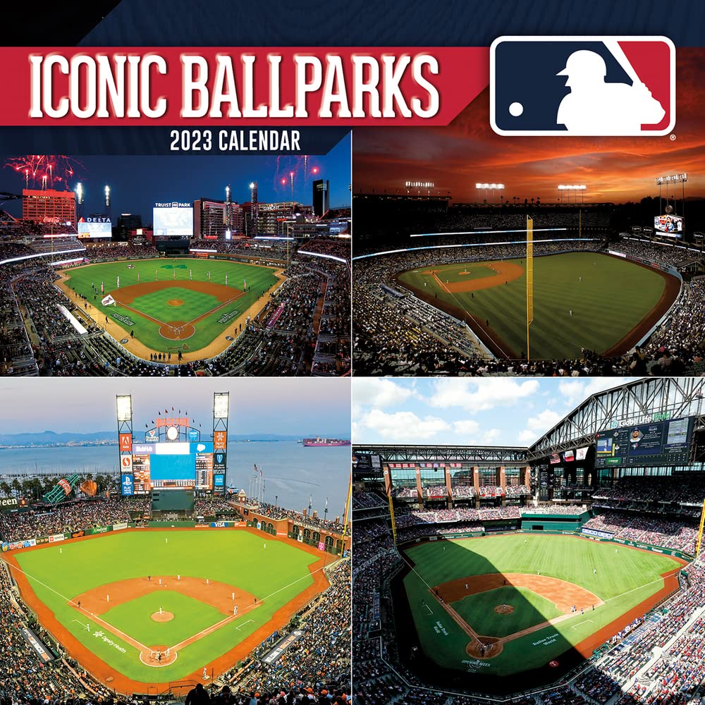 Mlb Iconic Ballparks 2023 12x12 Stadium Wall Calendar