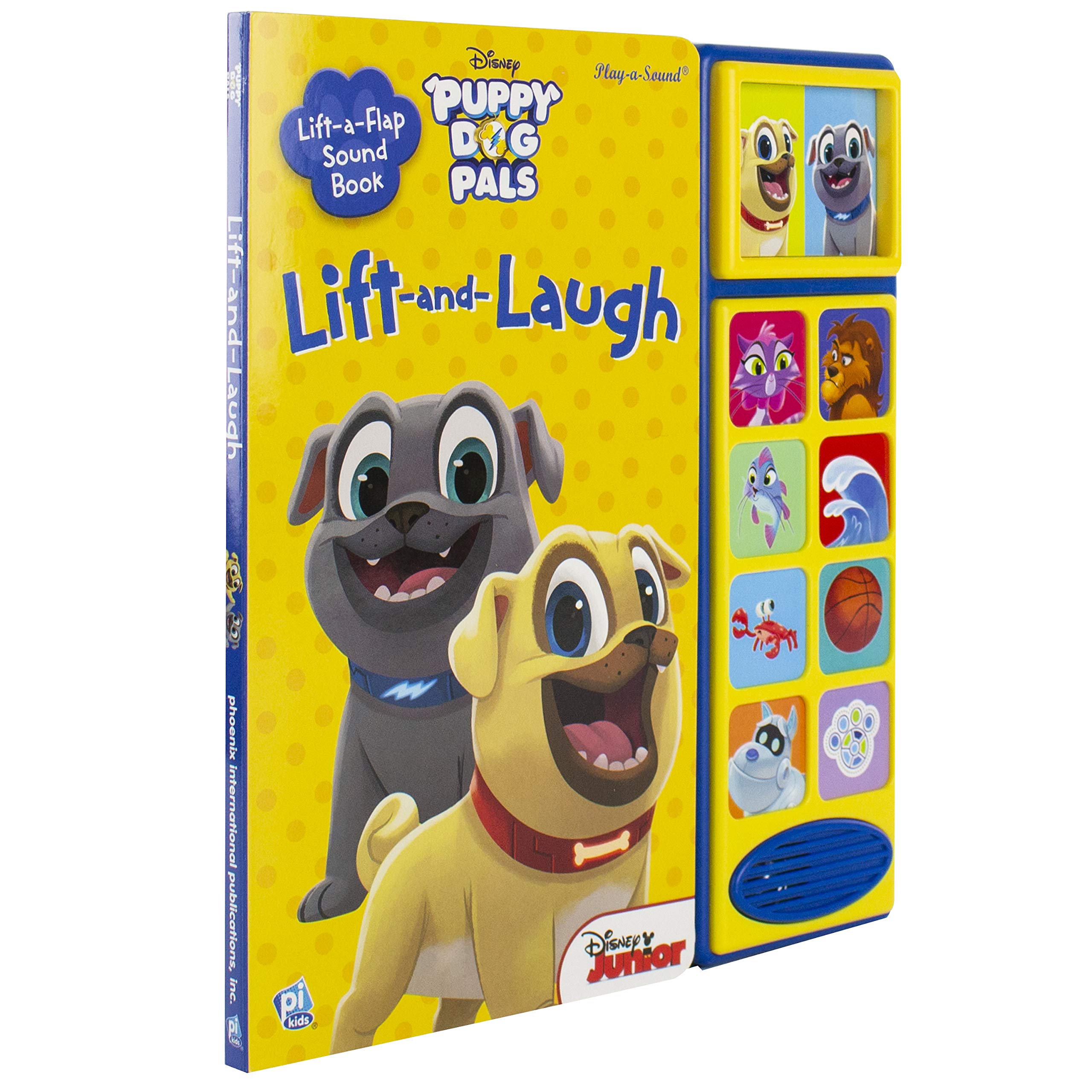 Disney Junior Puppy Dog Pals with Bingo and Rolly - Lift and Laugh Out Loud Sound Book - PI Kids (Play-A-Sound)