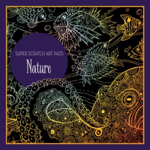 super scratch art pads: nature