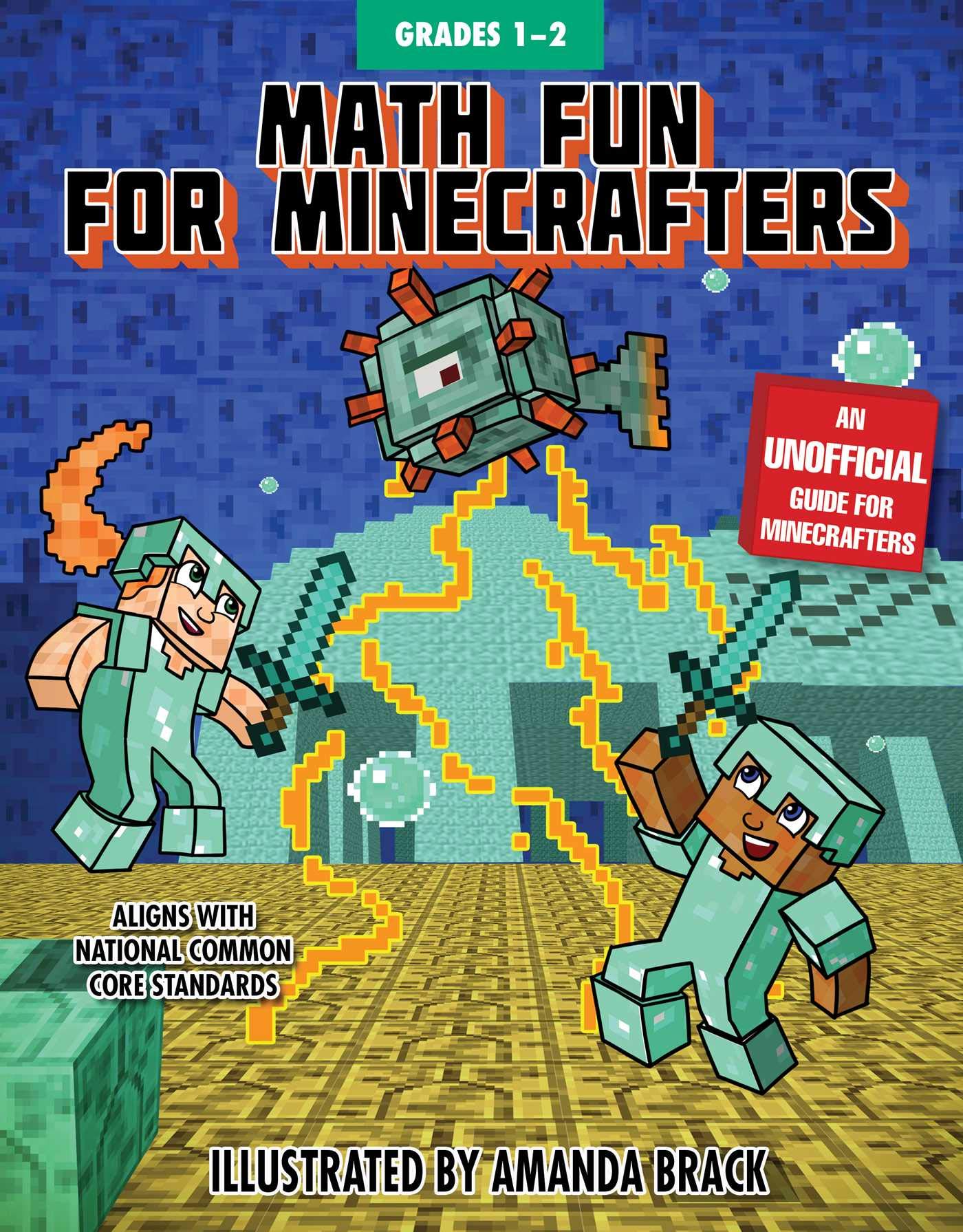 Math Fun for Minecrafters: Grades 1–2 (Math for Minecrafters)