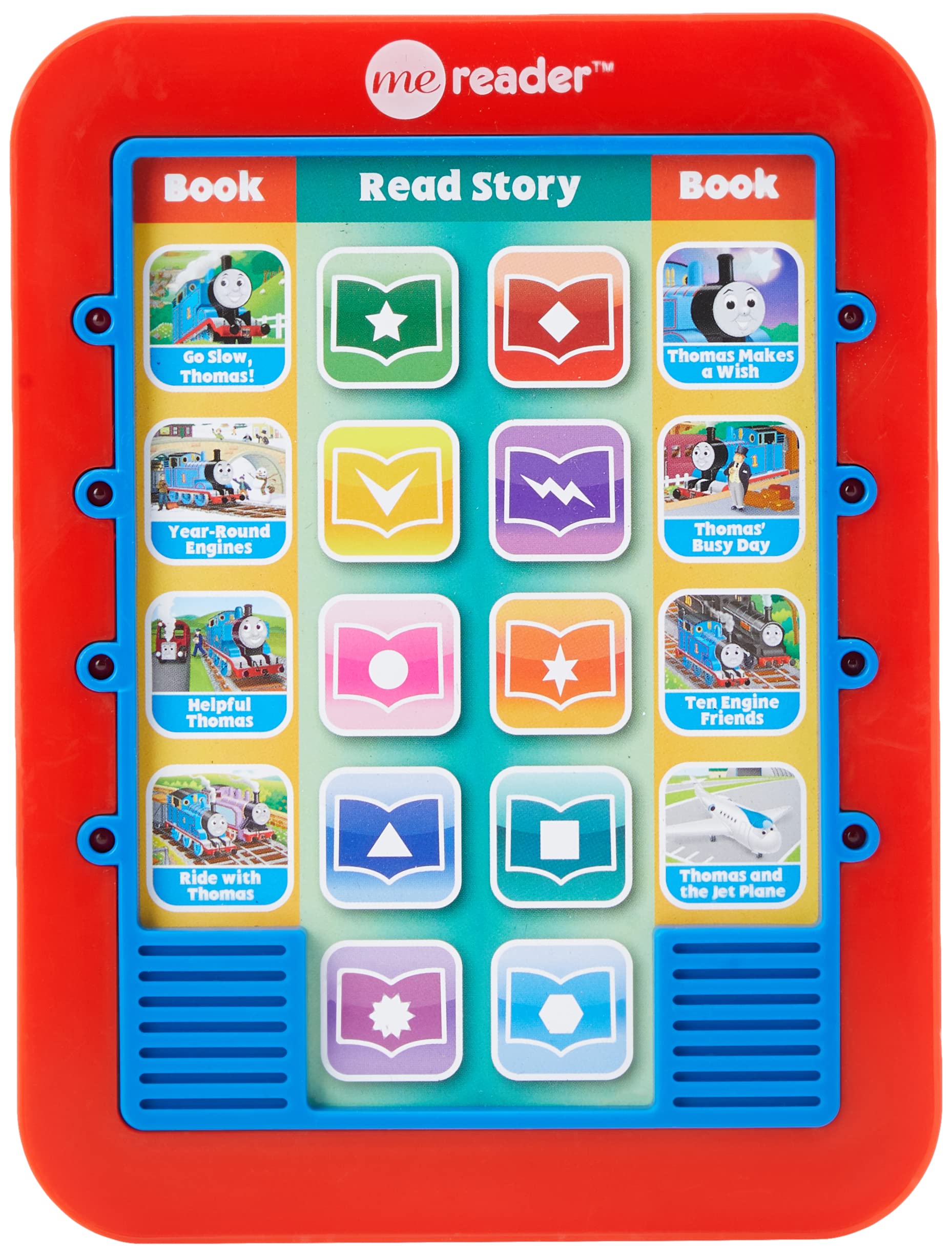 Thomas & Friends - Me Reader Electronic Reader and 8-Book Library - PI Kids (Story Reader Me Reader)