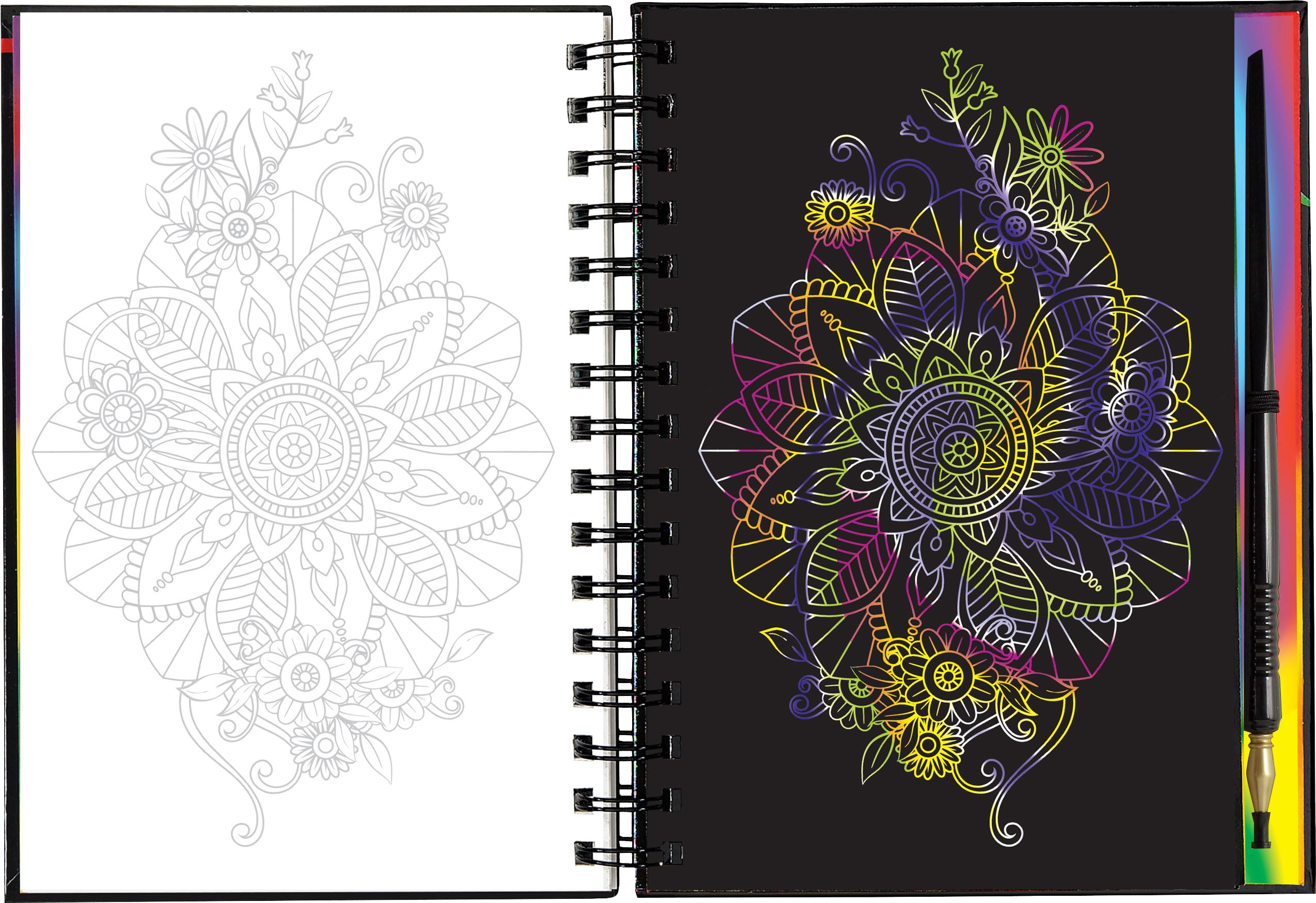 Scratch & Sketch Extreme Mandalas (Trace Along) (Scratch and Sketch Trace-Along)