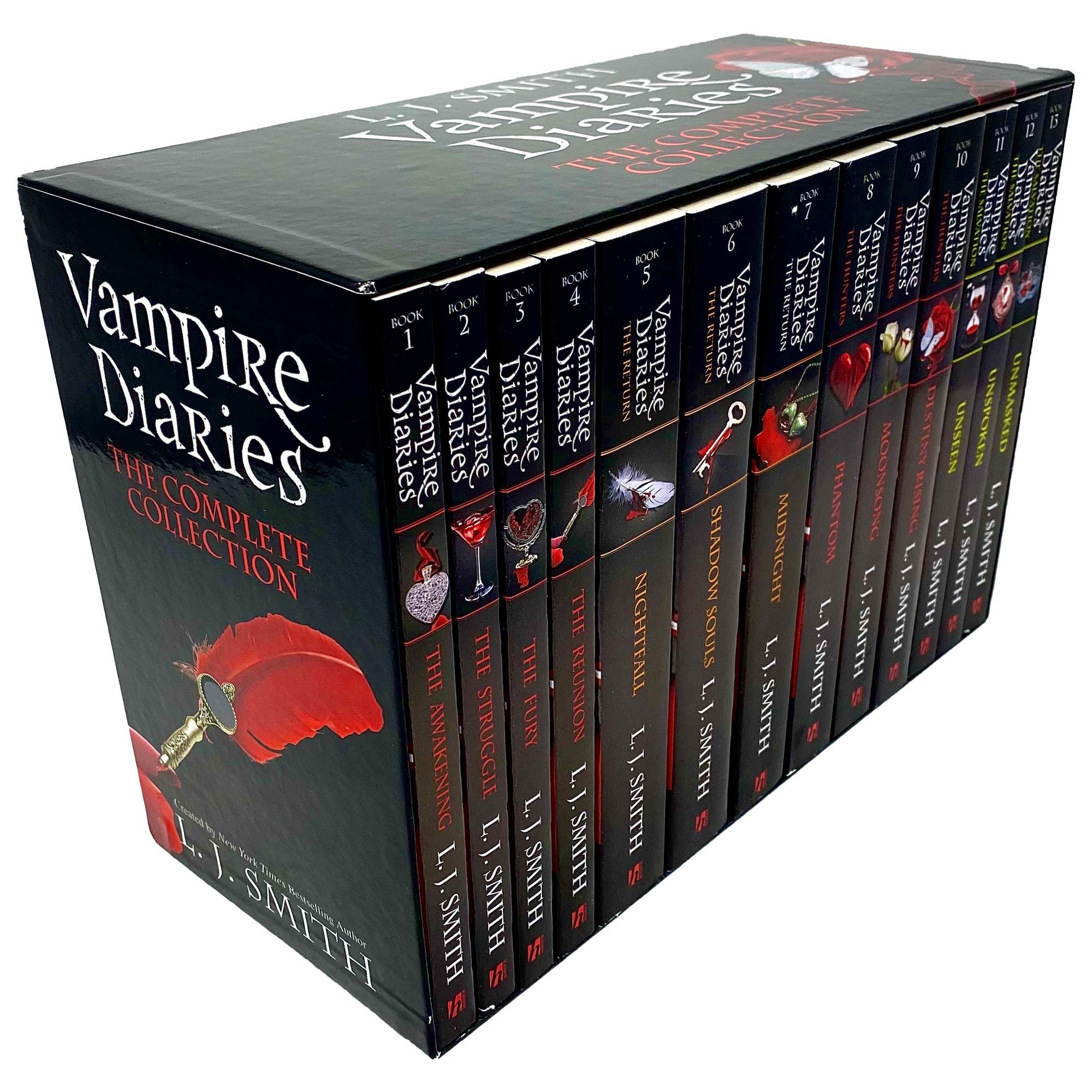 Vampire Diaries The Complete Collection Books 1 - 13 Box Set by L. J. Smith