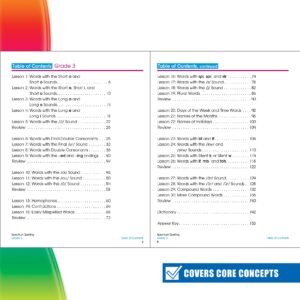 Spectrum Spelling Workbook Grade 3, Ages 8 to 9, 3rd Grade Spelling Workbook Covering Phonics, Handwriting Practice with Vowels, Consonants, Dictionary Skills, and More, Spelling Books for 3rd Grade