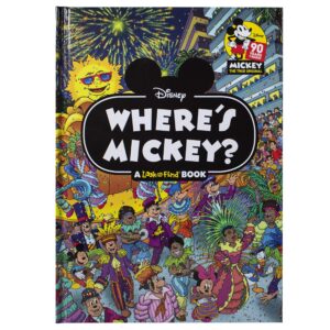 disney - where's mickey mouse - a look and find book activity book - pi kids