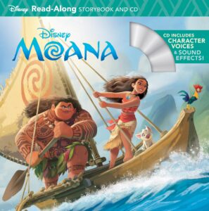 moana readalong storybook & cd (read-along storybook and cd)