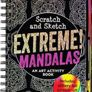 Scratch & Sketch Extreme Mandalas (Trace Along) (Scratch and Sketch Trace-Along)