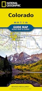 colorado map (national geographic guide map)