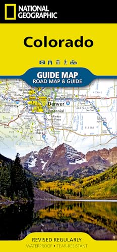 Colorado Map (National Geographic Guide Map)