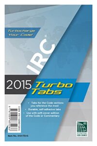 2015 international residential code turbo tabs for paper bound edition