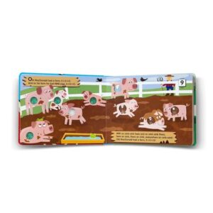 Melissa & Doug Children's Book - Poke-a-Dot: Old MacDonald’s Farm (Board Book with Buttons to Pop) - FSC Certified