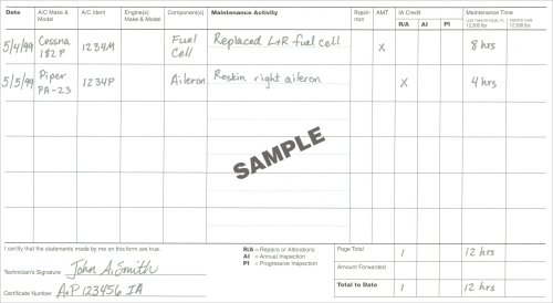 Amt Logbook