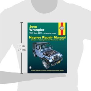 Cengage Learning Jeep Wrangler 1987 - 2011 Repair Manual