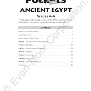 History Pockets: Ancient Egypt - Grades 4-6+