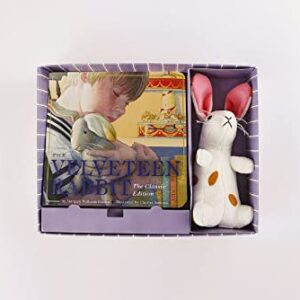 The Velveteen Rabbit Plush Gift Set: The Classic Edition Board Book + Plush Stuffed Animal Toy Rabbit Gift Set (The Classic Tale of a Stuffed Animal Come to Life)