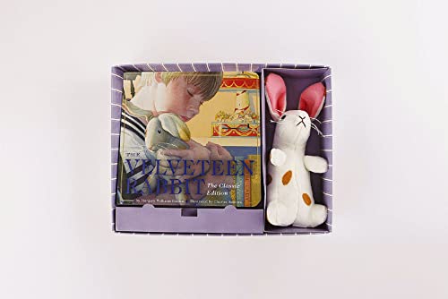 The Velveteen Rabbit Plush Gift Set: The Classic Edition Board Book + Plush Stuffed Animal Toy Rabbit Gift Set (The Classic Tale of a Stuffed Animal Come to Life)