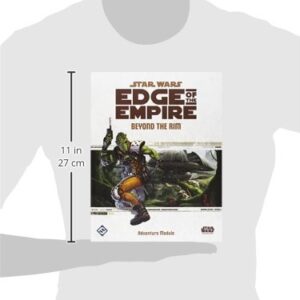 Star Wars Edge of the Empire Beyond the Rim EXPANSION | Roleplaying Game | Strategy Game For Adults and Kids | Ages 10 and up | 3-5 Players | Average Playtime 1 Hour | Made by Fantasy Flight Games