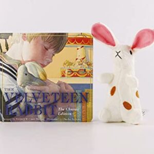 The Velveteen Rabbit Plush Gift Set: The Classic Edition Board Book + Plush Stuffed Animal Toy Rabbit Gift Set (The Classic Tale of a Stuffed Animal Come to Life)