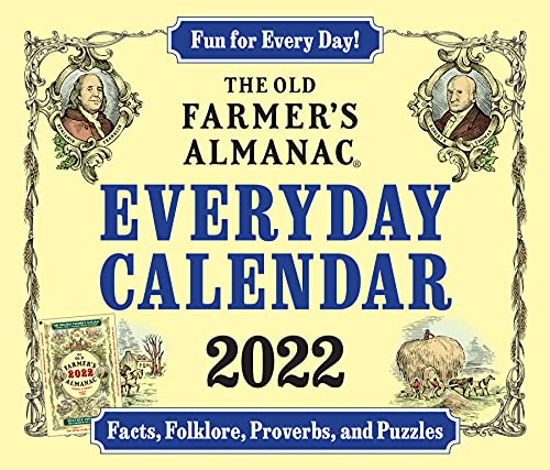 The 2022 Old Farmer's Almanac Everyday Calendar