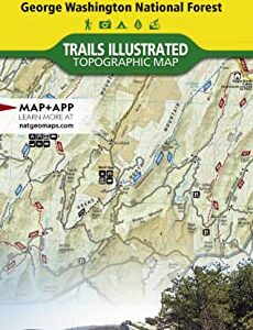 Massanutten and Great North Mountains Map [George Washington National Forest] (National Geographic Trails Illustrated Map, 792)