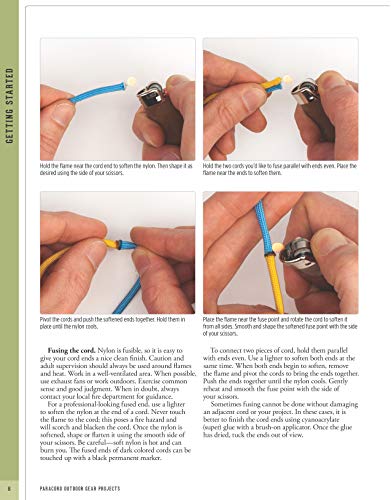 Paracord Outdoor Gear Projects: Simple Instructions for Survival Bracelets and Other DIY Projects (Fox Chapel Publishing) 12 Easy Lanyards, Keychains, and More using Parachute Cord for Ropecrafting