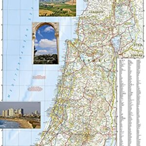 Israel Map (National Geographic Adventure Map, 3208)