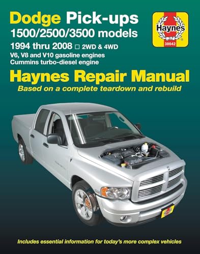 Dodge Pick-ups: 2002 thru 2008 (Haynes Repair Manual)