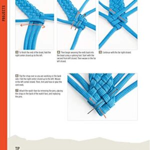 Paracord Outdoor Gear Projects: Simple Instructions for Survival Bracelets and Other DIY Projects (Fox Chapel Publishing) 12 Easy Lanyards, Keychains, and More using Parachute Cord for Ropecrafting