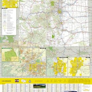 Colorado Map (National Geographic Guide Map)