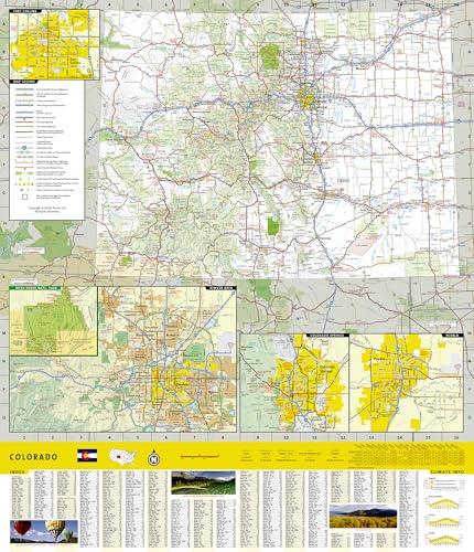 Colorado Map (National Geographic Guide Map)