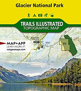 North Fork: Glacier National Park Map (National Geographic Trails Illustrated Map, 313)